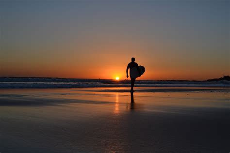 Surf Sunset Free Image Download