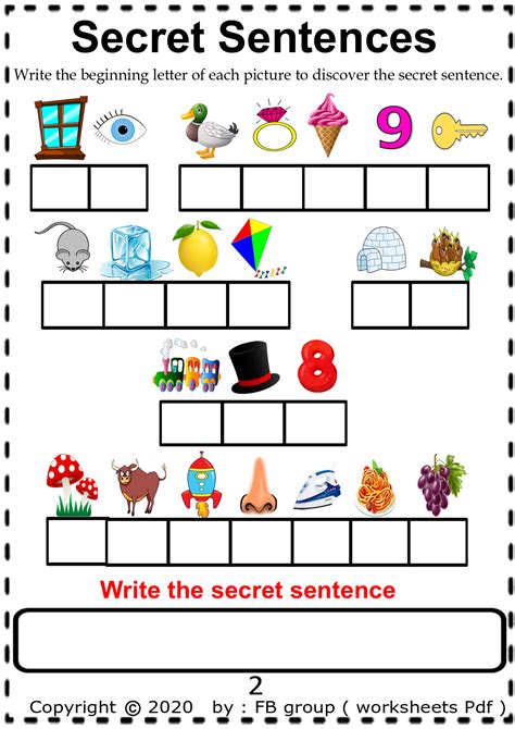 Free Printable Secret Code Worksheets Pdf