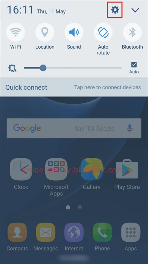 Inside Galaxy Lock Screen