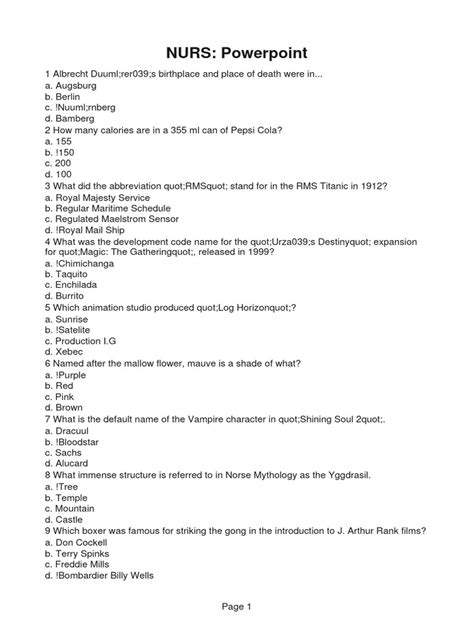 Nurs241 Lec Notes 6 Pdf Young Adult