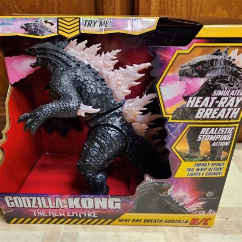 Toys Godzilla X Kong The New Empire Heat Ray Breath Jada Godzilla Rc