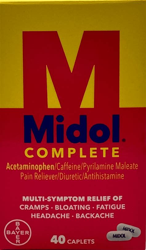 Midol Complete 40 Caplets