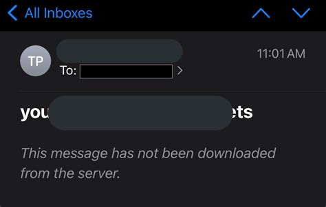 How To Fix ‘this Message Has Not Been Downloaded From Server Error In