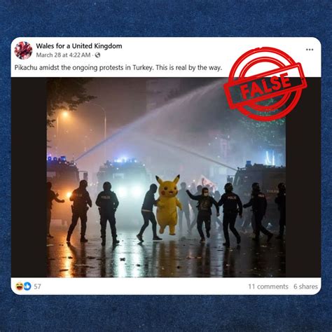 Turkeys Pikachu Protester Separating Truth From Ai Deception The