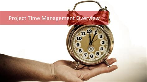 Project Time Management How To Complete The Project On Time