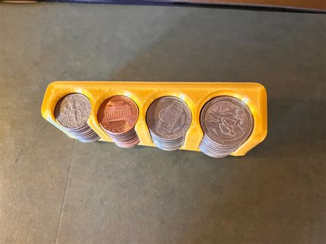 Usa Coin Holder By Sillyprints Download Free Stl Model