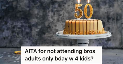 She Wasnt Able To Attend Her Brothers Birthday Party Because She Didn