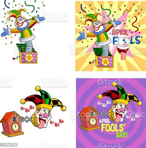 재미있는 졸리 광대 만화 캐릭터 벡터 손으로 그린 컬렉션 세트 귀여운에 대한 스톡 벡터 아트 및 기타 이미지 귀여운 어릿광대 바보 어릿광대 서커스 공연자 Istock