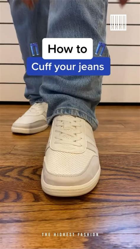 3 Methods How To Cuff Your Jeans The Highest Fashion Video Mens
