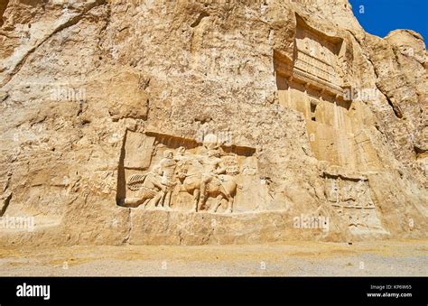 Naqsh E Rustam Archaeological Site Boasts Preserved Ancient Reliefs Depicting Persian Kings