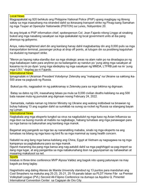 Fact Sheet Assignment Pdf