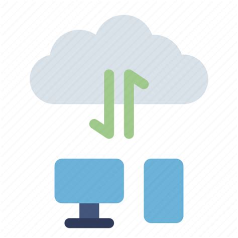 Cloud Computing Network Connection Service Icon Download On Iconfinder
