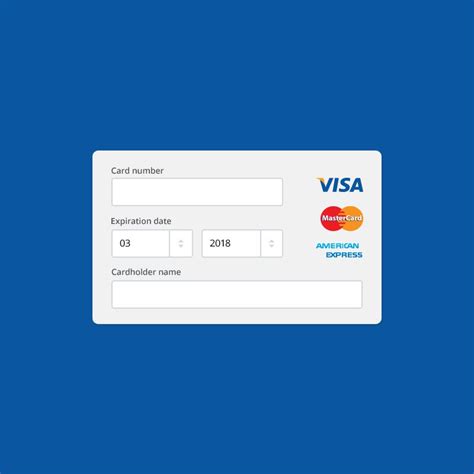 Online Payment Form Mockup Template Design Free Psd