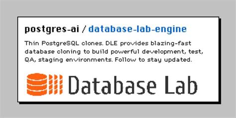 Thin Postgresql Clones Rprogramming
