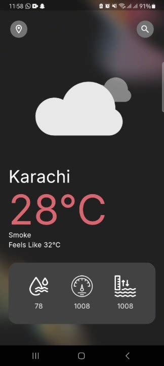 Arham Mustafa On Linkedin Flutter Mobiledevelopment Weatherapp