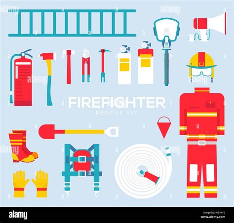 Fireman Gear Clipart