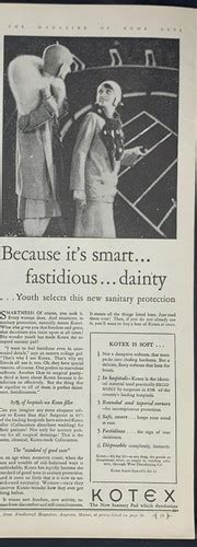 Magazine Ad 1929 Kotex Sanitary Pads 2 Ebay