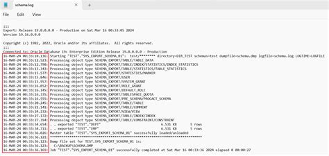 logtime parameter in oracle data pump in oracle 12c