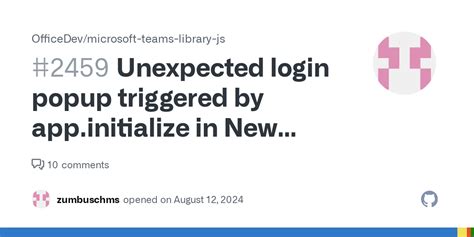 Unexpected Login Popup Triggered By Itialize In New Outlook · Issue 2459 · Officedev