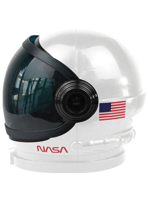 Black And White Astronaut Helmet Full Head Space Costume Helmet