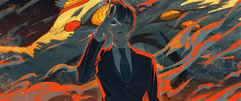 X Chainsaw Man Aki Hayakawa Art X Resolution Wallpaper