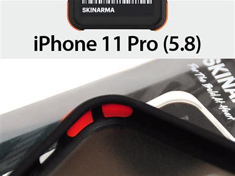 Skinarma Matte Case Bando Sheer Orange For Iphone 11 Pro 58