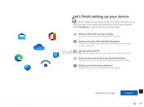 Windows 11 Lets Finish Setting Up Your Device Quick Guide