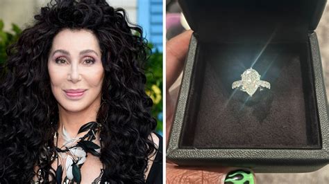 Is Cher Engaged Singer Addresses Rumours After Sharing Photo Of Massive Diamond Ring Hollywood