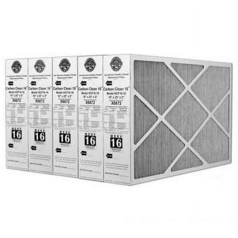 Lennox X6672 Merv 16 Furnace Filter 16x25x5 2 Pack For Central Heat