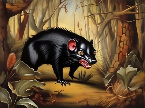 Ai Tasmanian Devil In Surrealism By Grimmgiraffe On Deviantart
