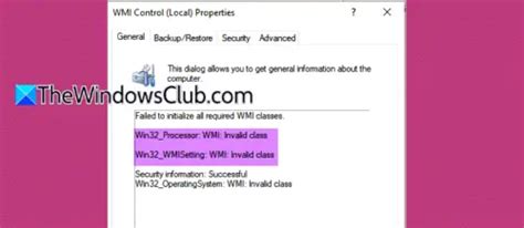 Fix Sccm Client Wmi Issues Access Denied Connection Failure Etc