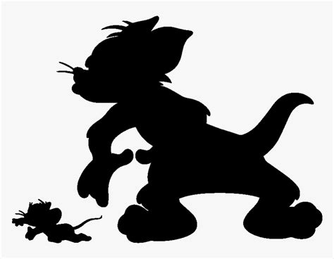 Tom And Jerry Black And White Clipart Hd Png Download Kindpng