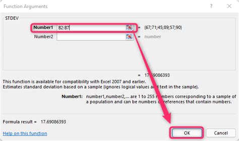 Calculating Standard Deviation In Excel Basic Excel Tutorial