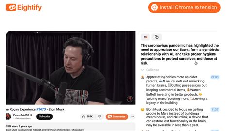 eightify summarize youtube videos with ai chatgpt futureen