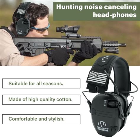 New Electronic Shooting Headset Headphones For Hearing Protection Ear