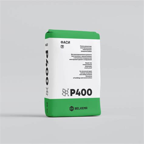 Смесь ремонтная (М450) конструкционная фиброармированная тиксотропная ...