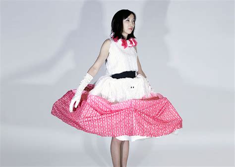 Expanding Dress Protects The Wearers Personal Space