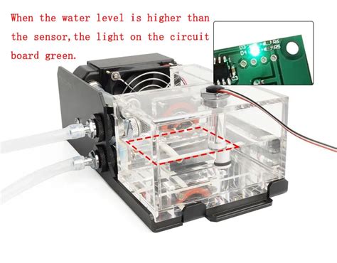 Freezemod Industrial Liquid Cooling Water Shortage Alarm Photoelectric Probe To Detect The Water