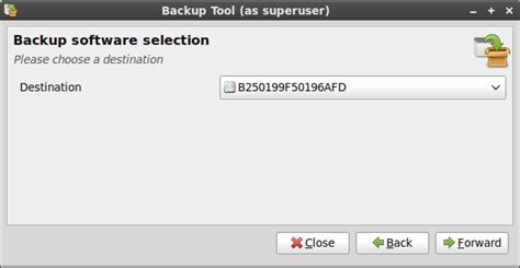 Linux Mint Backup Tool