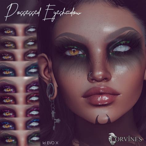 Second Life Marketplace ~corvines~ Possessed Eyeshadow~