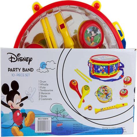 Disney Mickey Mouse Clubhouse Party Band 10 Piece Set — Toycra