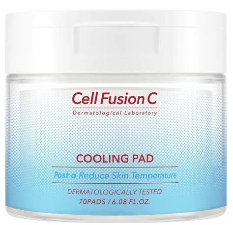 Cell Fusion C Cooling Pad Ingredients Explained