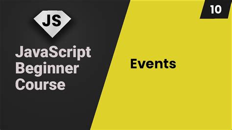 event and event object javascript course part 10
