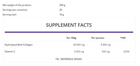 Ostrovit კოლაგენი ვიტამინი ც ატამი 200 გ Collagen Vitamin C Peach 200 G Veli Store