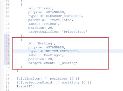 Abap Restful Application Programming Model 13 Travel Service Annotations For Adding