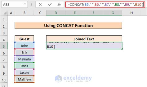 How To Concatenate With Delimiter In Excel 5 Easy Ways