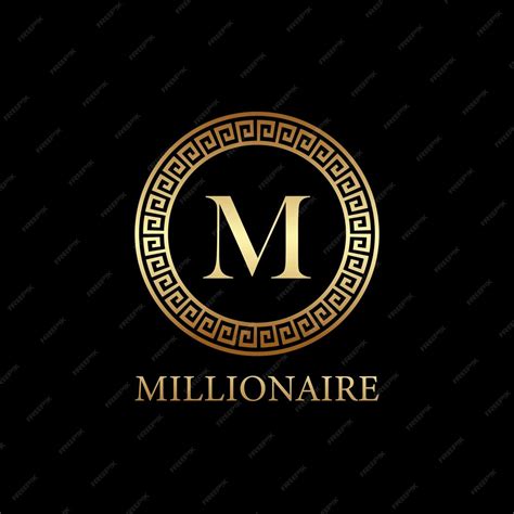 Premium Vector Millionaire Logo Design Icon Design Template Element