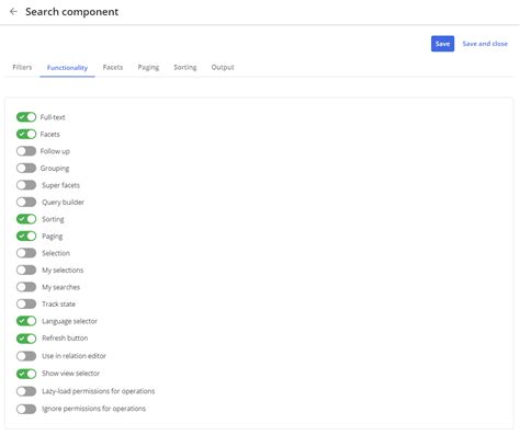 Update The Search Component Sitecore Documentation