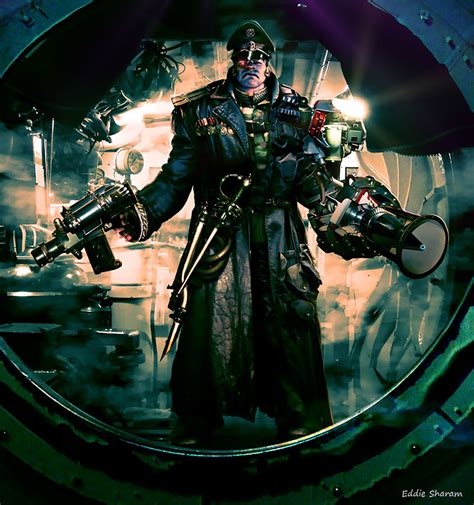 Imperial Guard Commissar Art By Eddie Sharam 40k Gallery