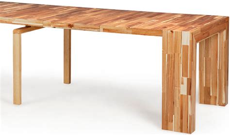 Extendable Dining Table And Expandable Bench Transformer Table